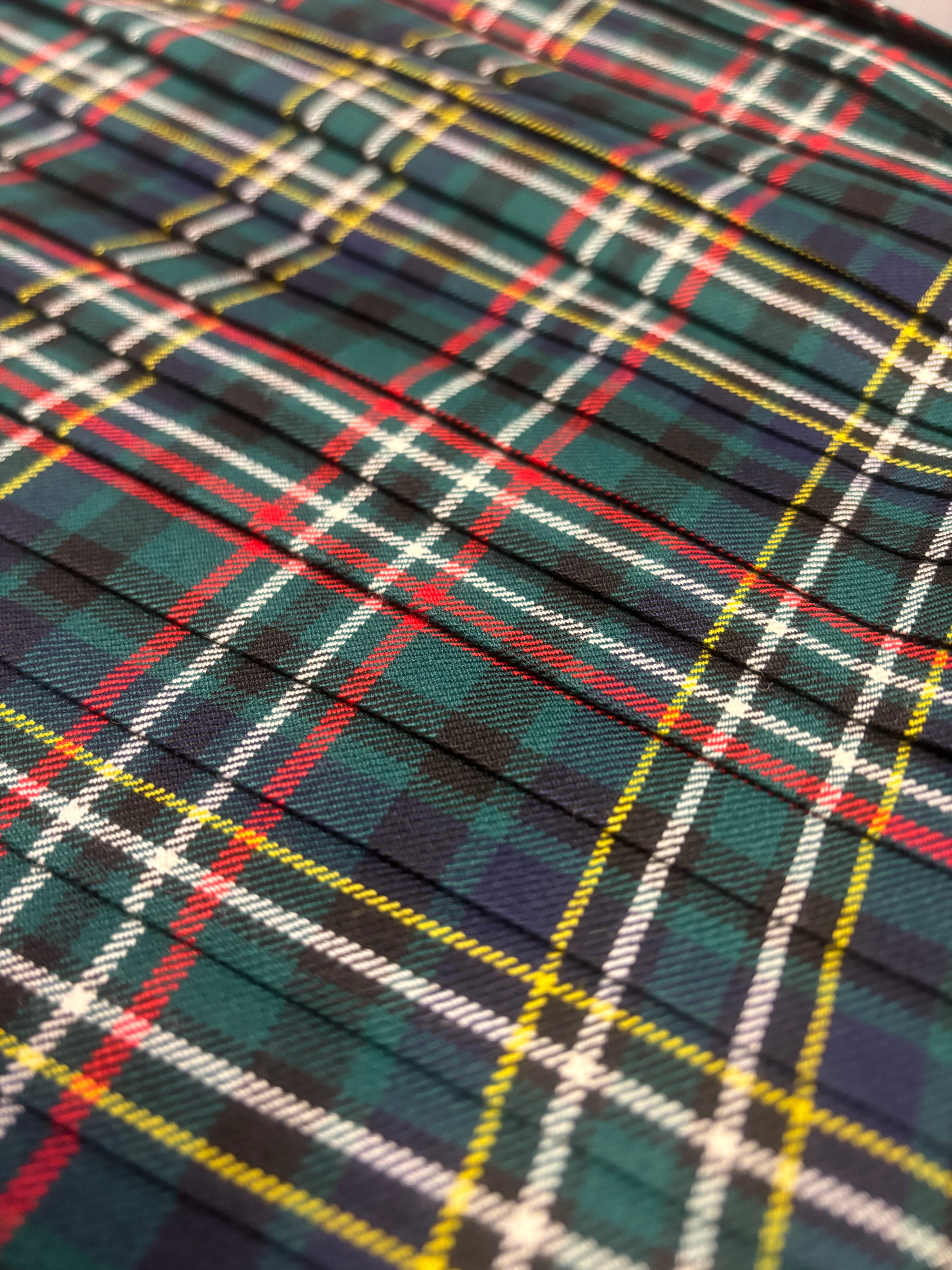 (Used) Modern Green Scott Tartan Kilt – Anderson Kilts