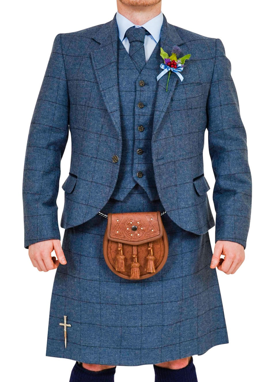 Cairngorm Blue kilts - ex-hire – Anderson Kilts