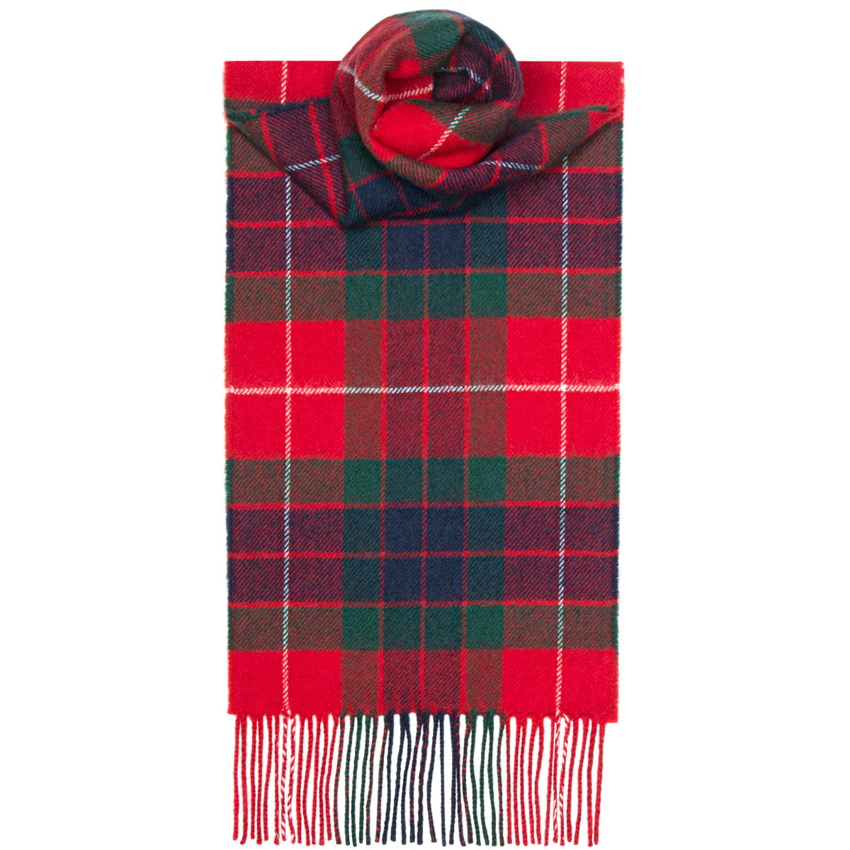 Fraser Red Modern Tartan Scarf – Anderson Kilts