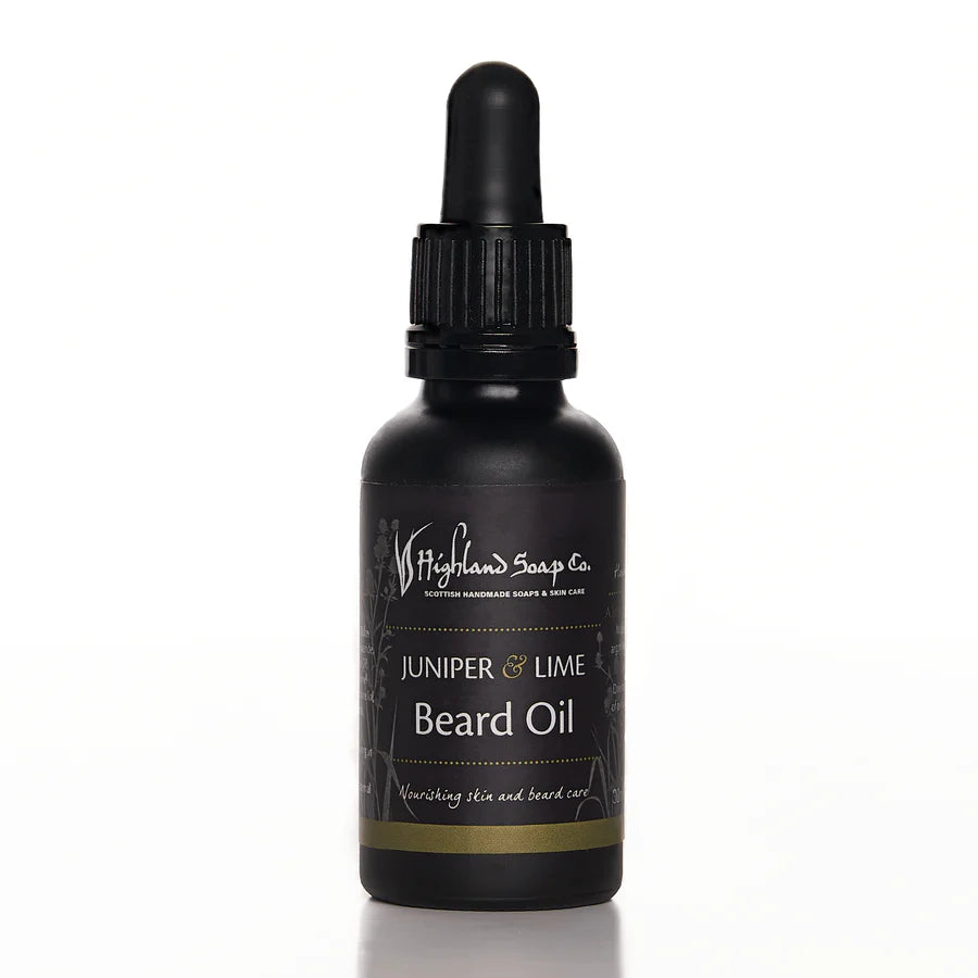 Juniper & Lime Beard Oil - 30ml – Anderson Kilts